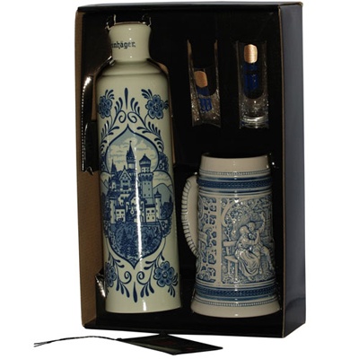 Steinhaeger 1 Lt Porcelana Caneco De Chopp E 2 Cálices Casa Das